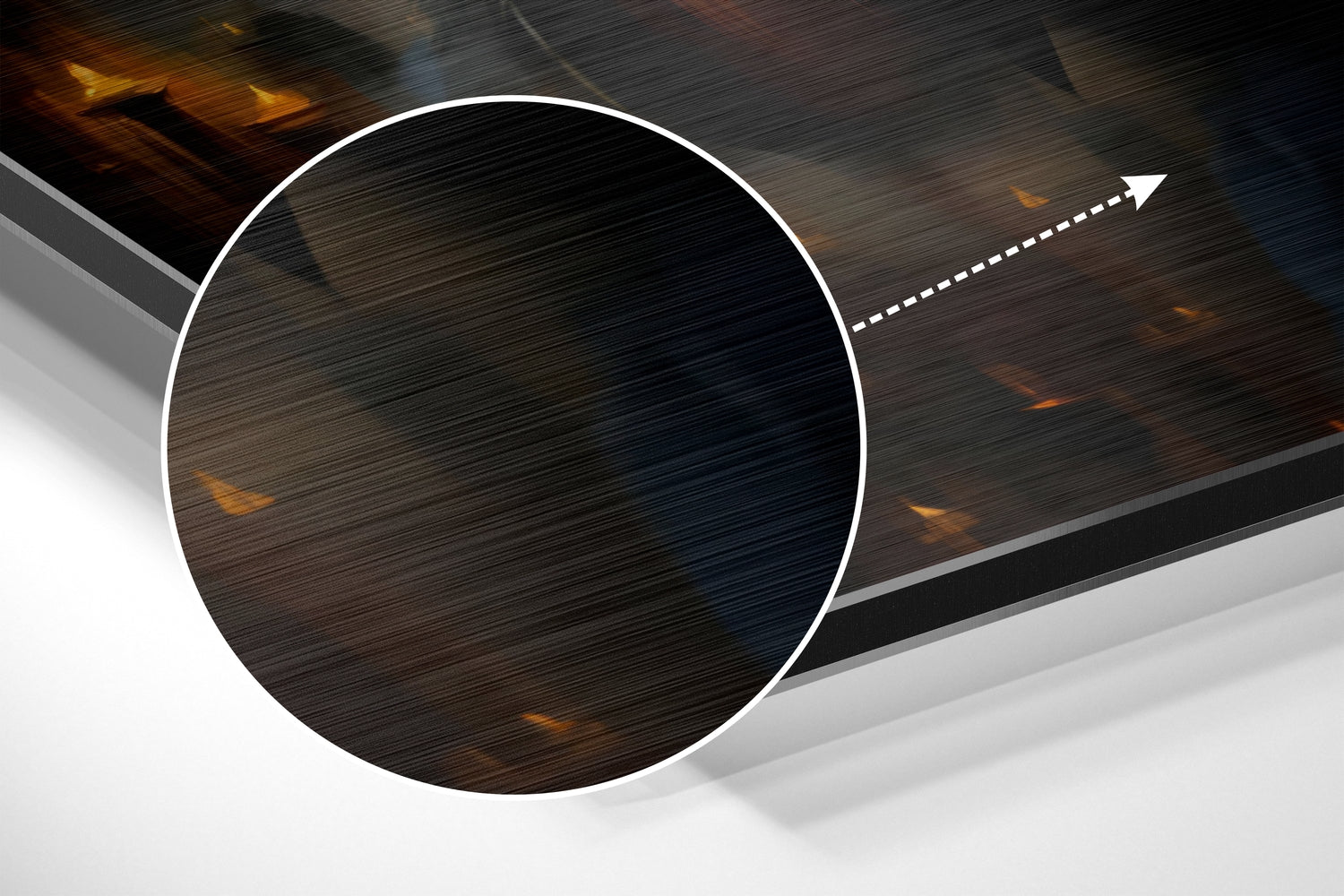 Dark Queen Brushed Aluminium Dibond Wall Art – Insigne Art Design